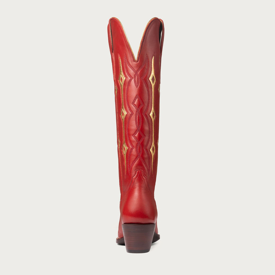 The Austin Boot Red and Gold – CITY Boots