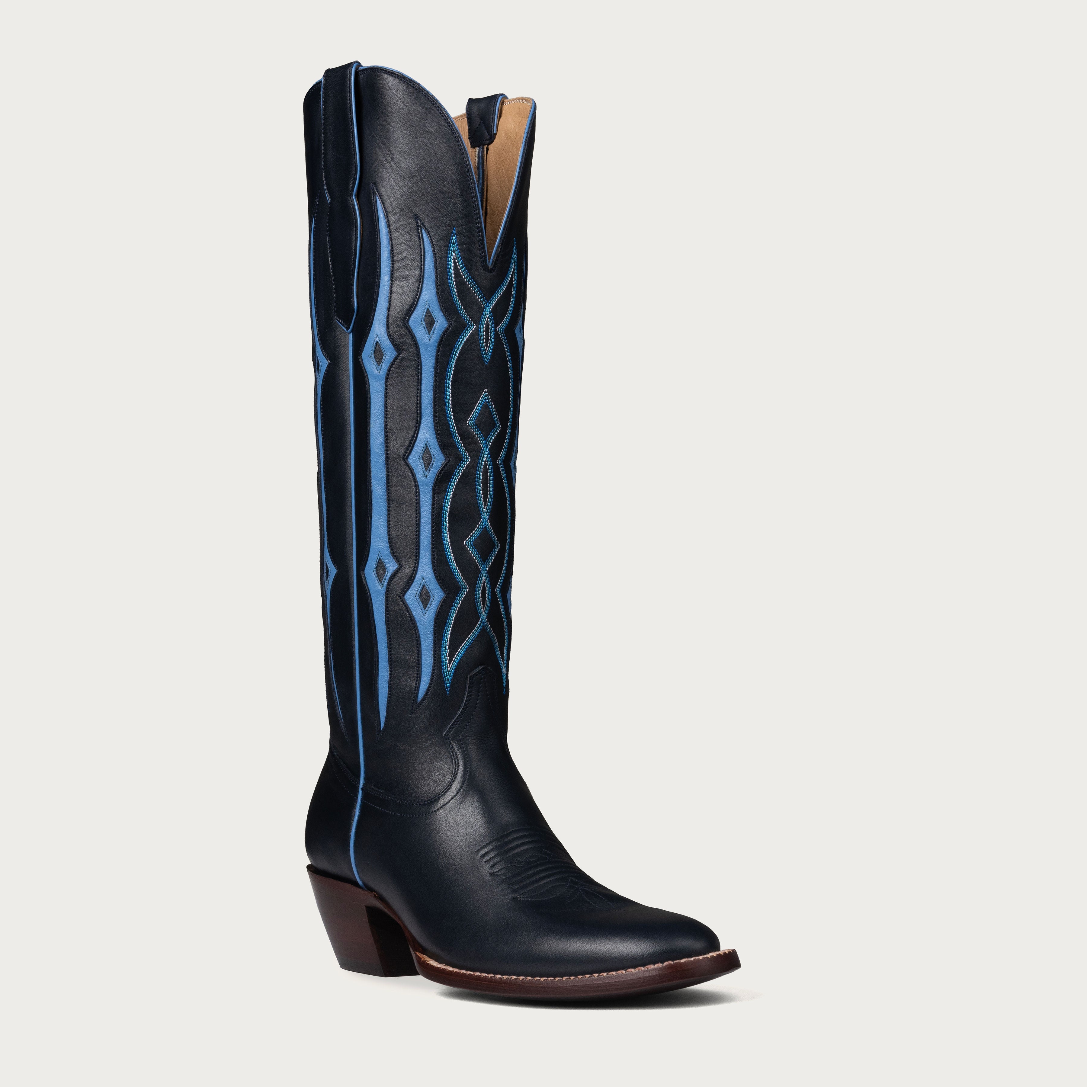 The Austin Boot Navy and Sky Blue – CITY Boots
