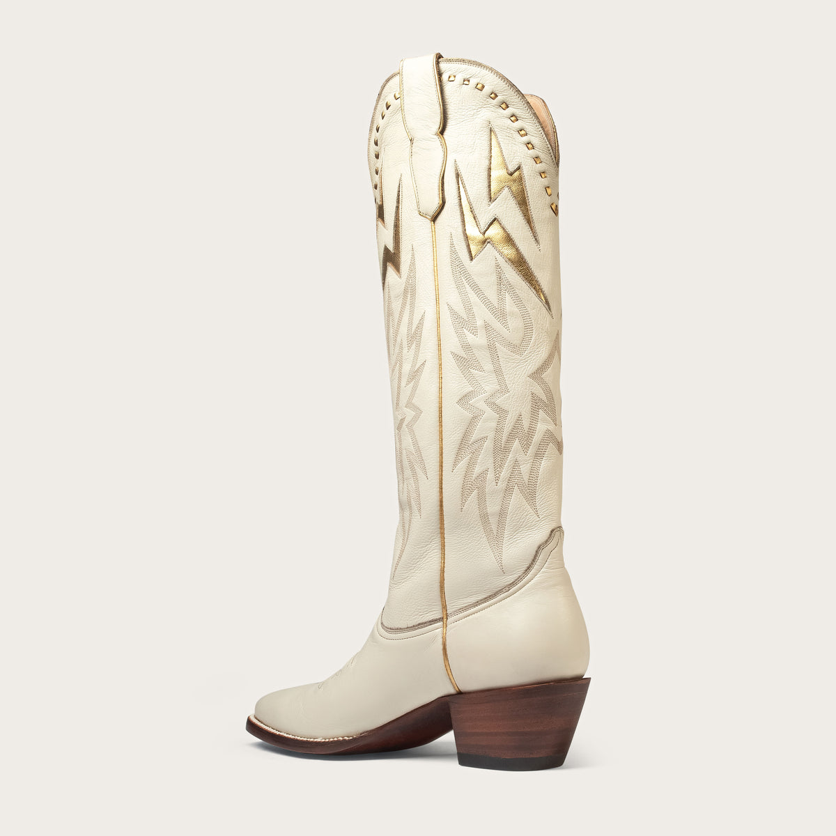 Bone & Gold Lightning Boot – CITY Boots