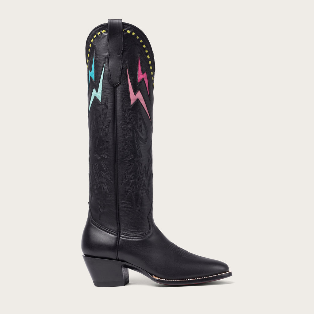 Black Rainbow Lightning Boot Limited Edition – CITY Boots